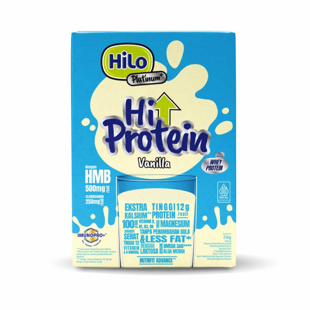 HiLo Platinum HMB Vanilla 336g (8 Sachet) – Nutrimart