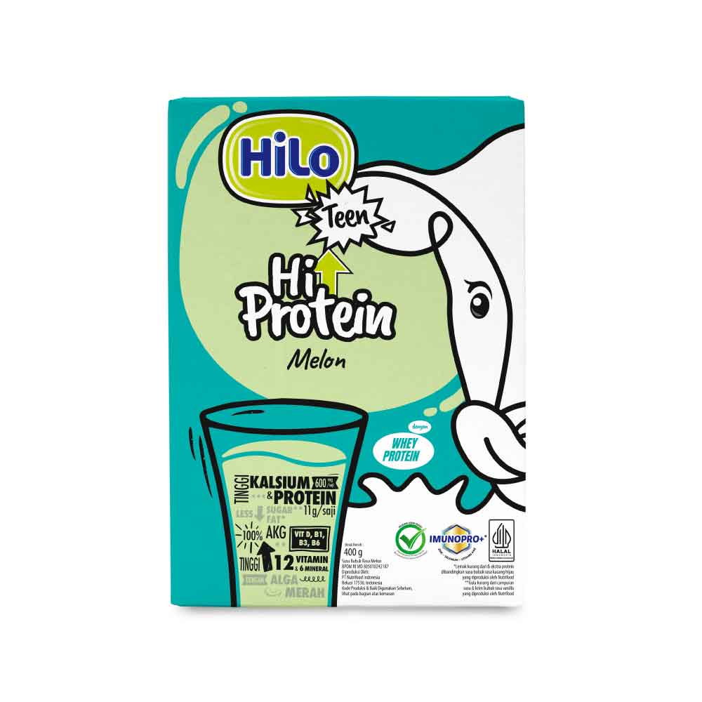 HiLo Teen HiProtein Melon 400g – Nutrimart