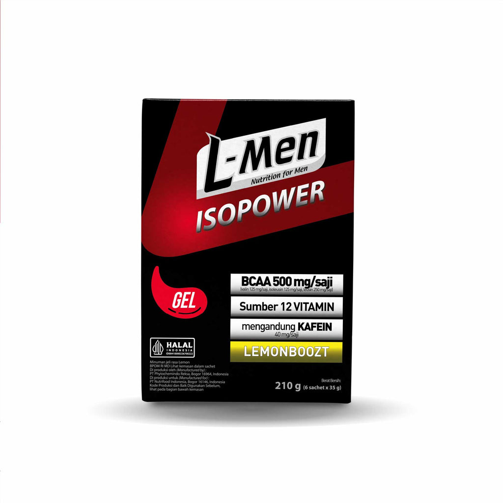 L-Men Isopower Gel Lemoonboozt - 12D – Nutrimart