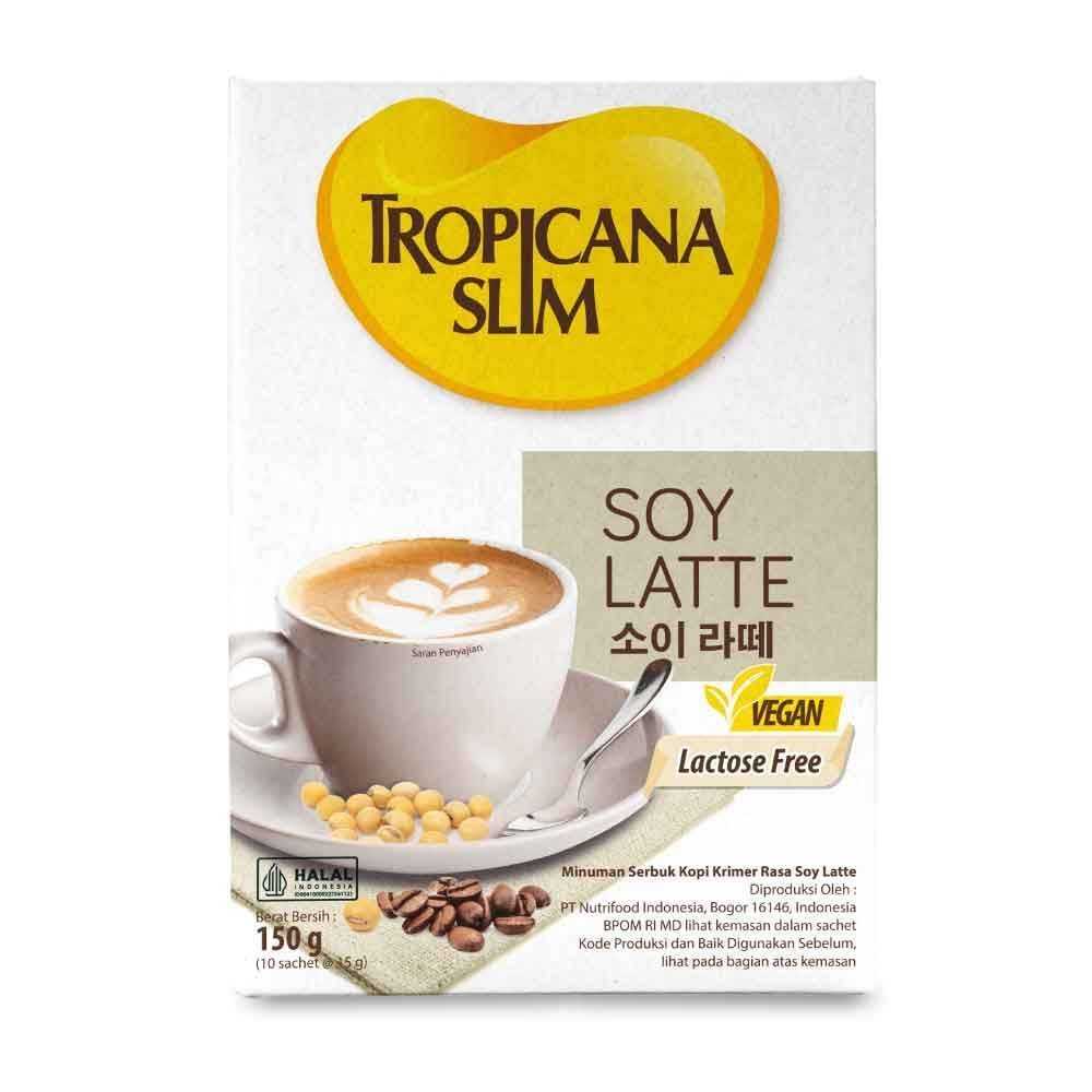 Tropicana Slim Soy Latte - Kopi Susu Kacang Bebas Gula – Nutrimart