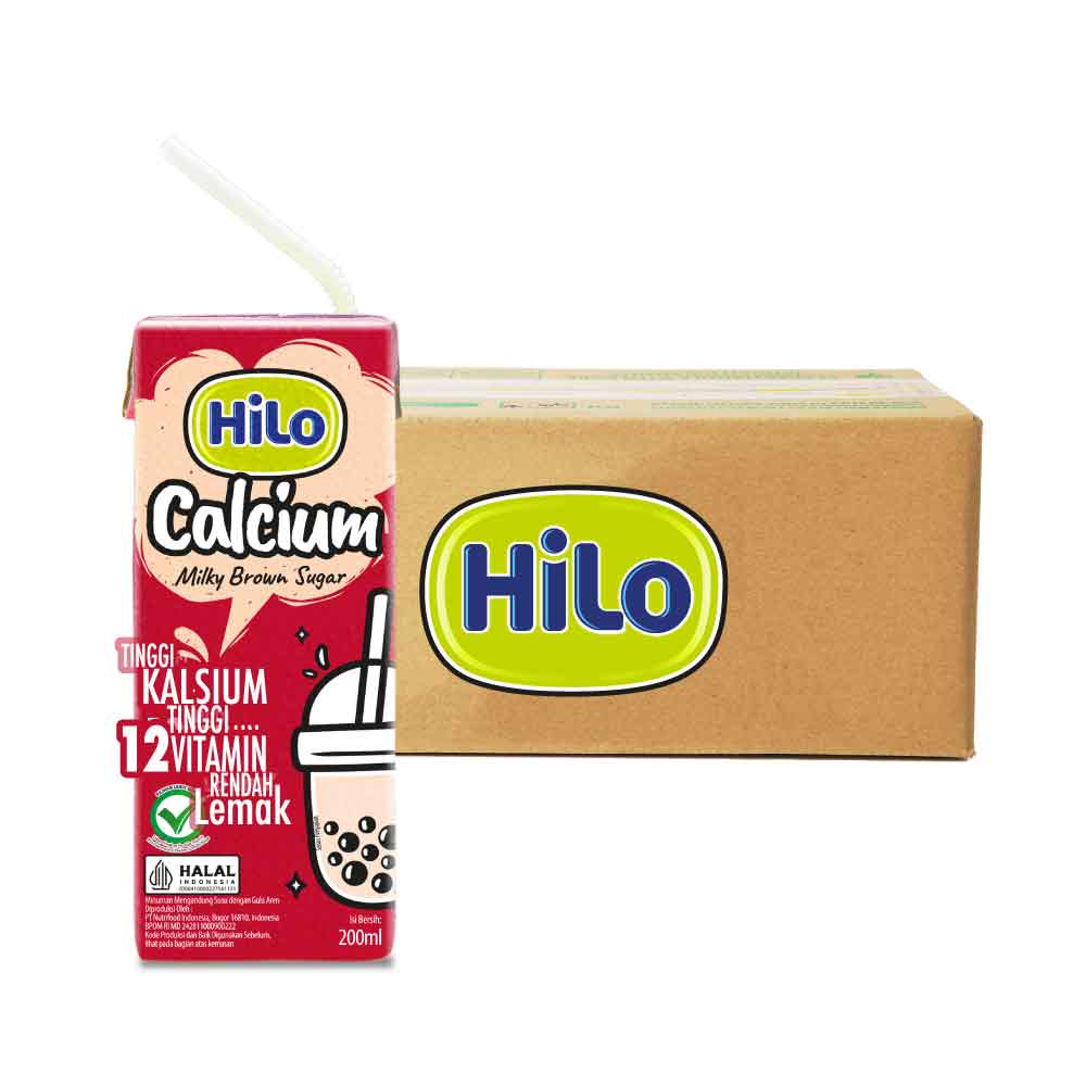 Hilo RTD Milky Brown Sugar 200 ml x 24 pcs – Nutrimart