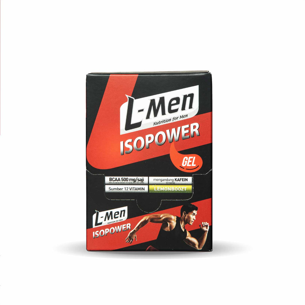 L-Men Isopower Gel Lemonboozt Showbox 12 Sch – Nutrimart