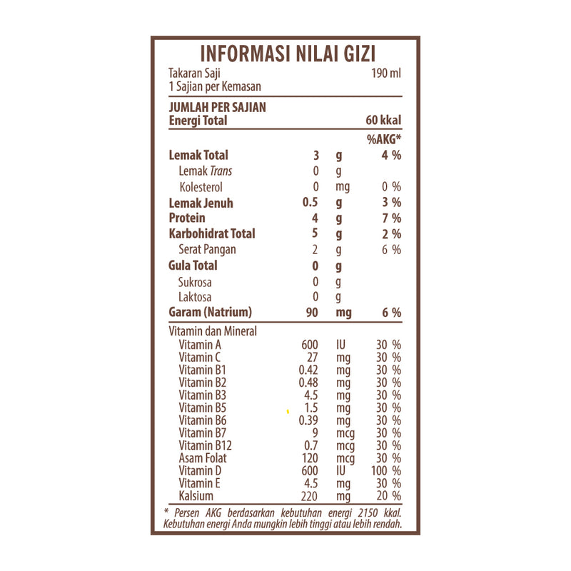 Tropicana Slim RTD Almond Drink Chocolicious 190 ml x 24 pcs – Nutrimart