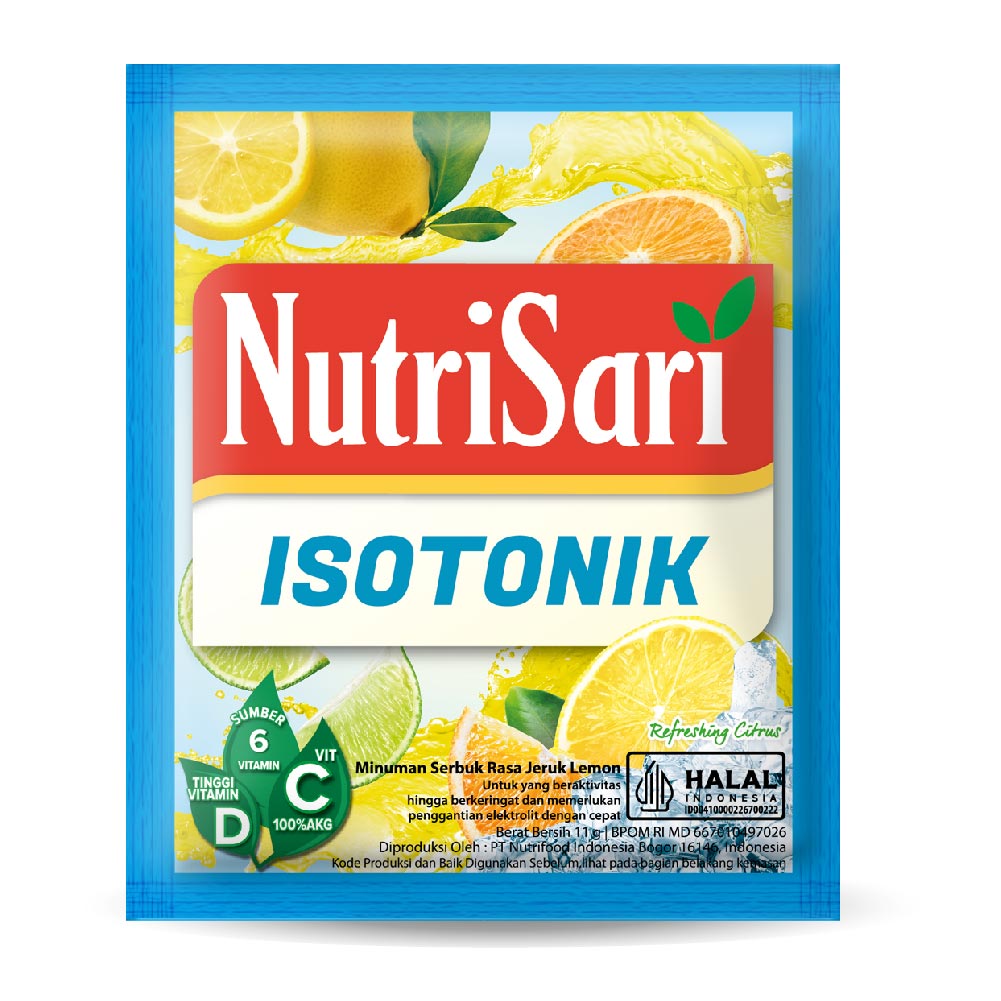 NutriSari Isotonik Refreshing Citrus 40 Sch – Nutrimart