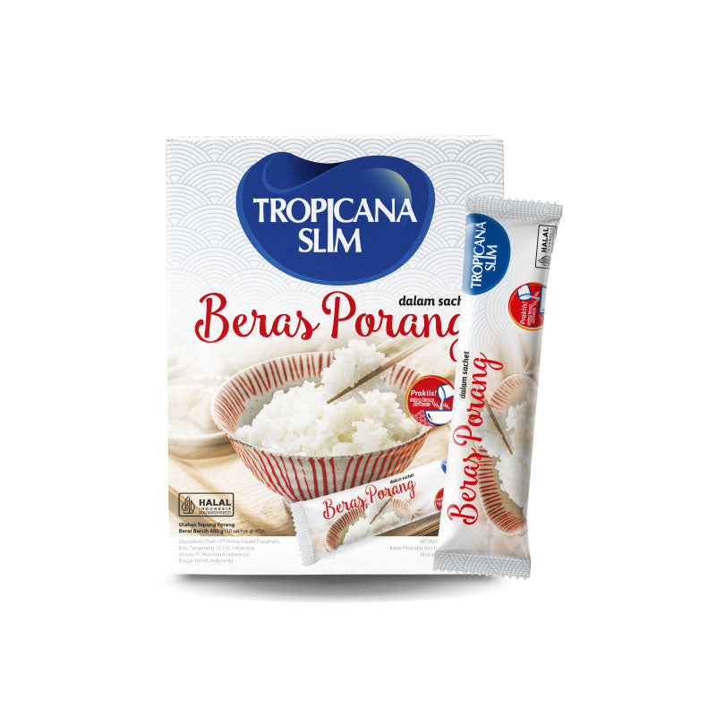 Tropicana Slim Beras Porang Instan 10 Sachet - Konjac Shirataki Rice ...