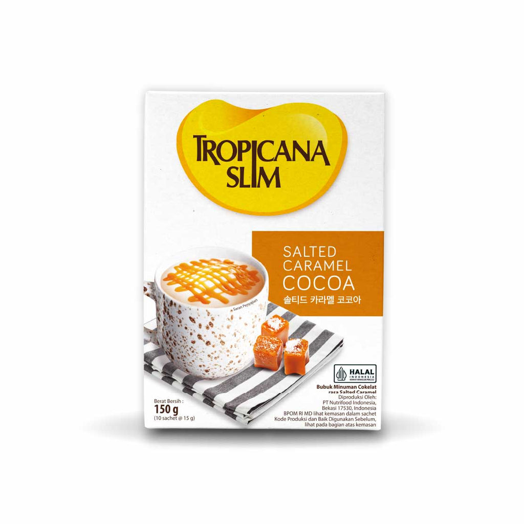 Tropicana Slim Salted Caramel Cocoa (10 Sch) – Nutrimart