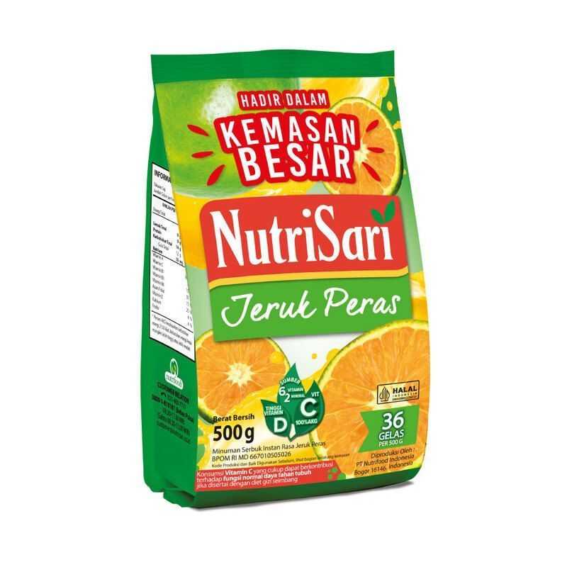 NutriSari Jeruk Peras Refill 500 gr – Nutrimart