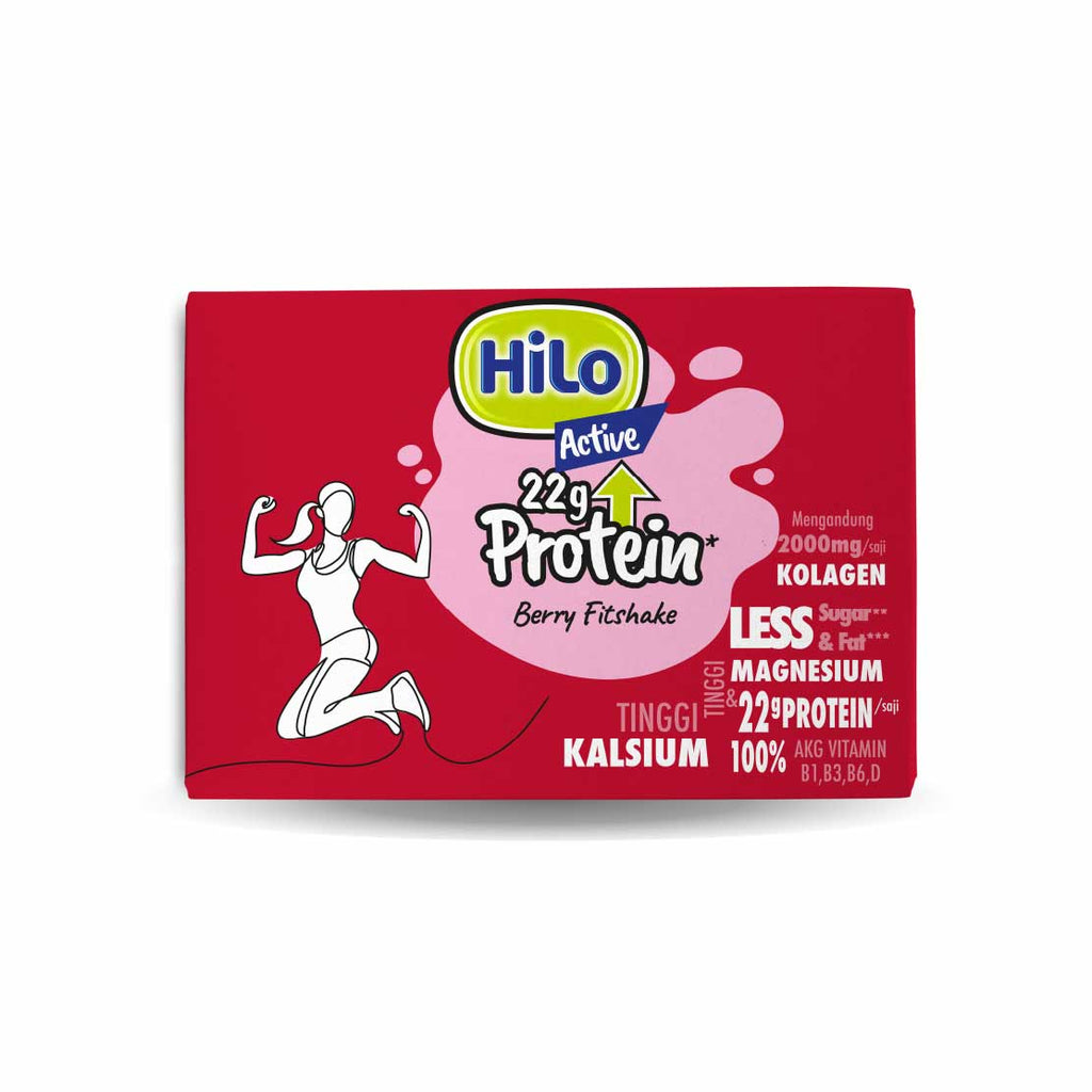 HiLo Active 22g Protein Berry Fitshake 8 Sch – Nutrimart