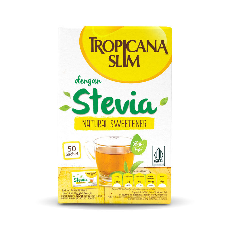 Tropicana Slim Stevia (50 sch) -24 DUS – Nutrimart