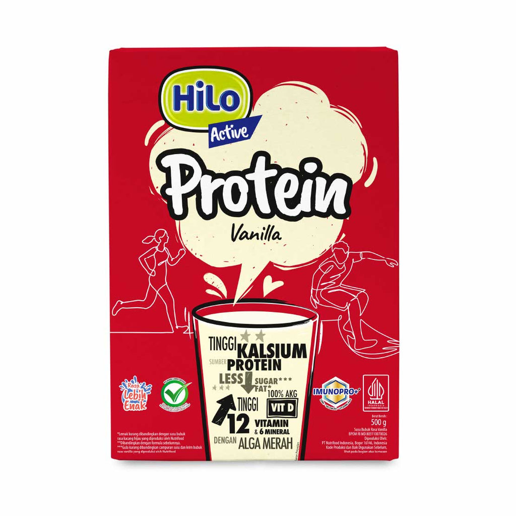 HiLo Active Vanilla 500gr -12 DUS – Nutrimart