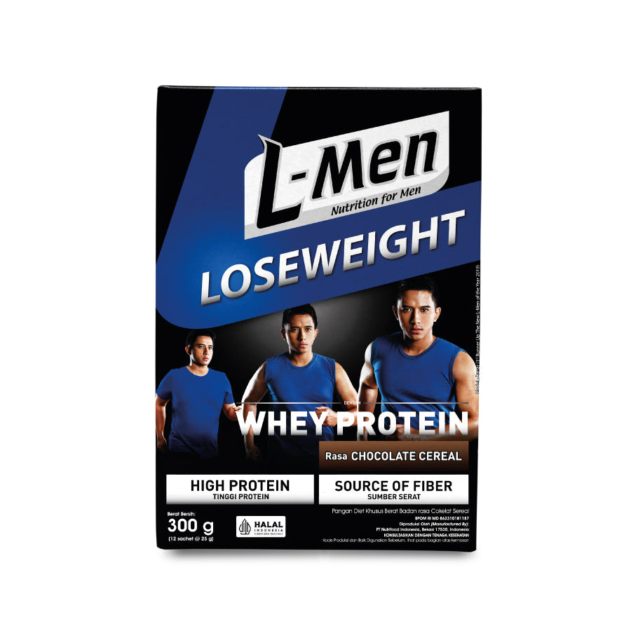 L-Men Lose Weight Chocolate Cereal 300gr -6 DUS – Nutrimart