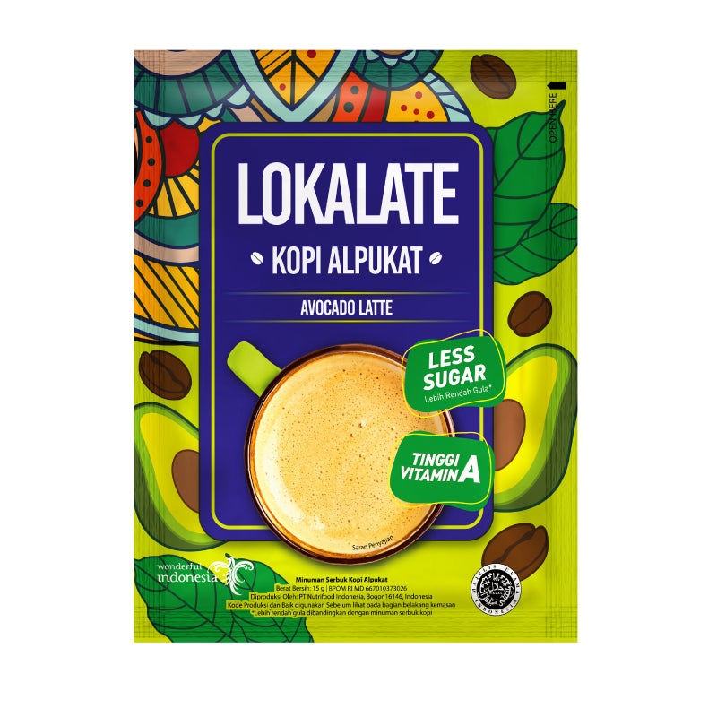 Lokalate Kopi Alpukat 10's -12 RCG – Nutrimart