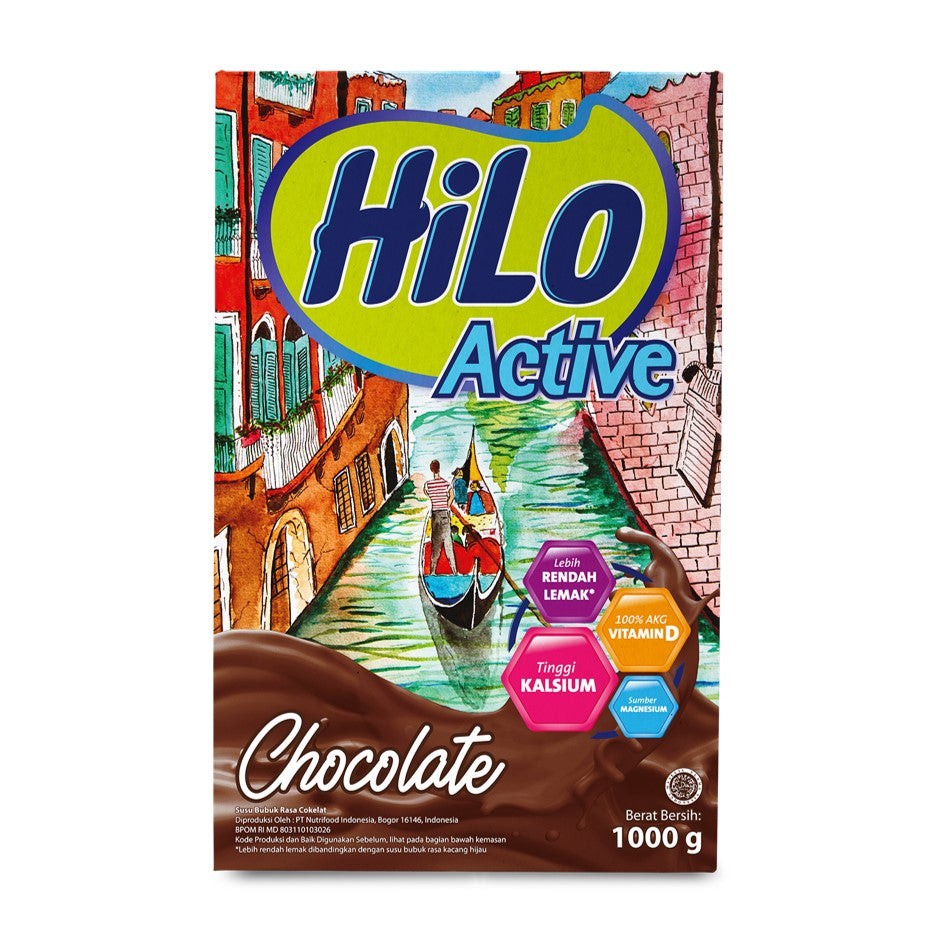 HiLo Active Chocolate 1000 gr -6 DUS – Nutrimart