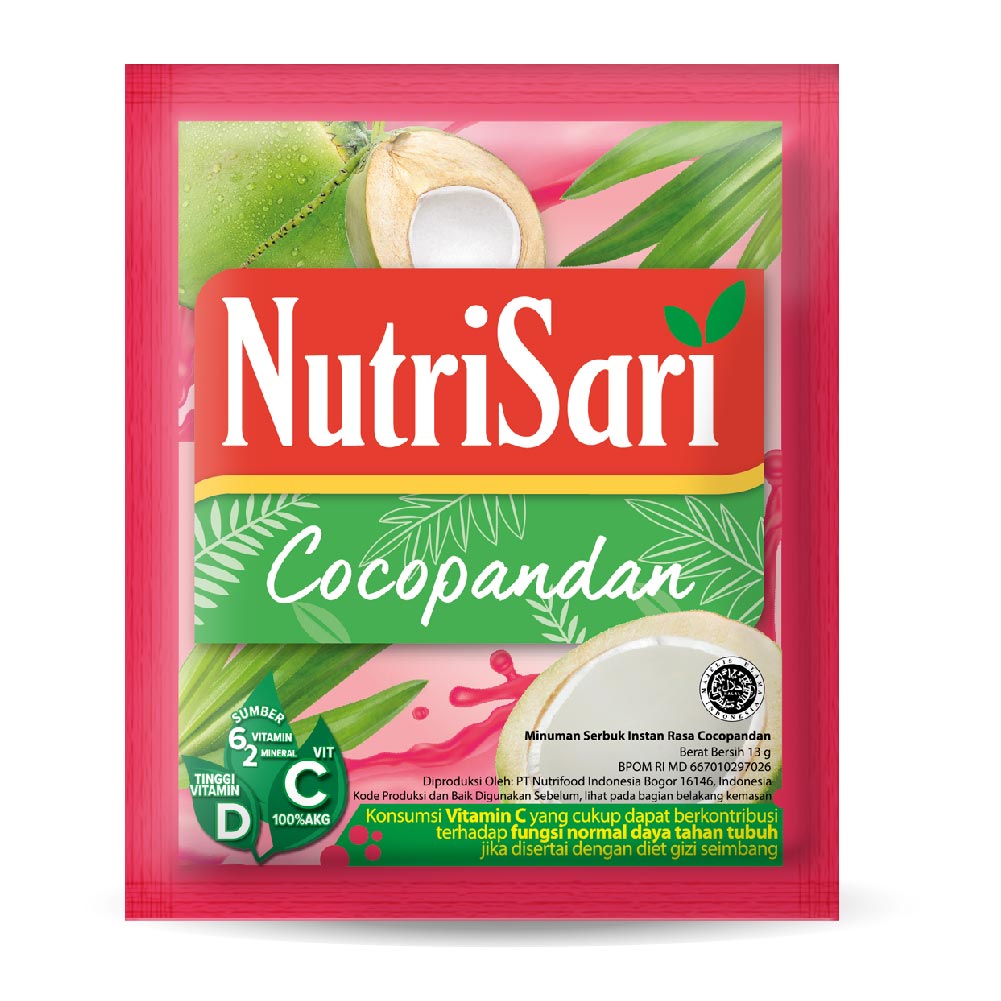 NutriSari Cocopandan 40 sch - 4 PCK – Nutrimart