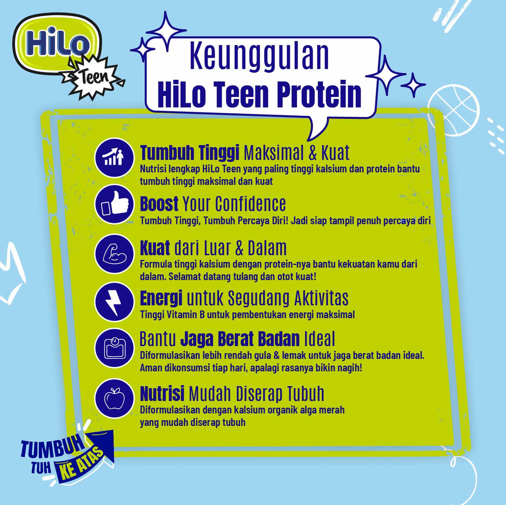 HiLo Teen HiProtein Original 10 Sachet – Nutrimart