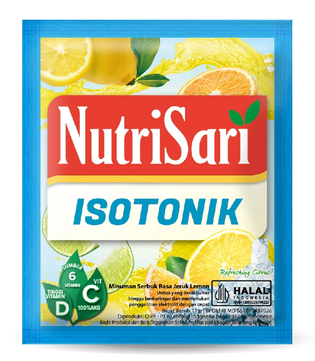 NutriSari Isotonik Refreshing Citrus 40 Sachet -4 PAK – Nutrimart