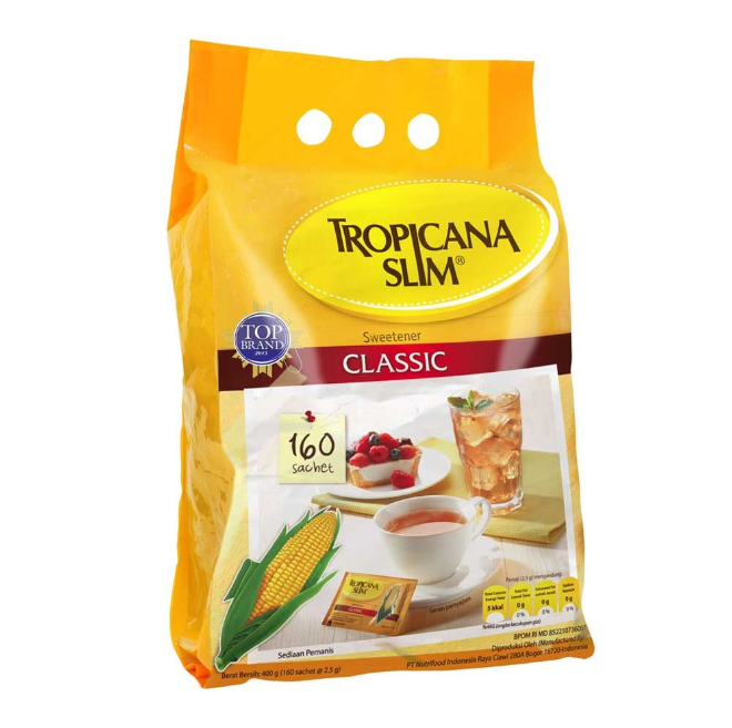 Tropicana Slim Classic Industrial (160 Sachet) - 8PAK – Nutrimart