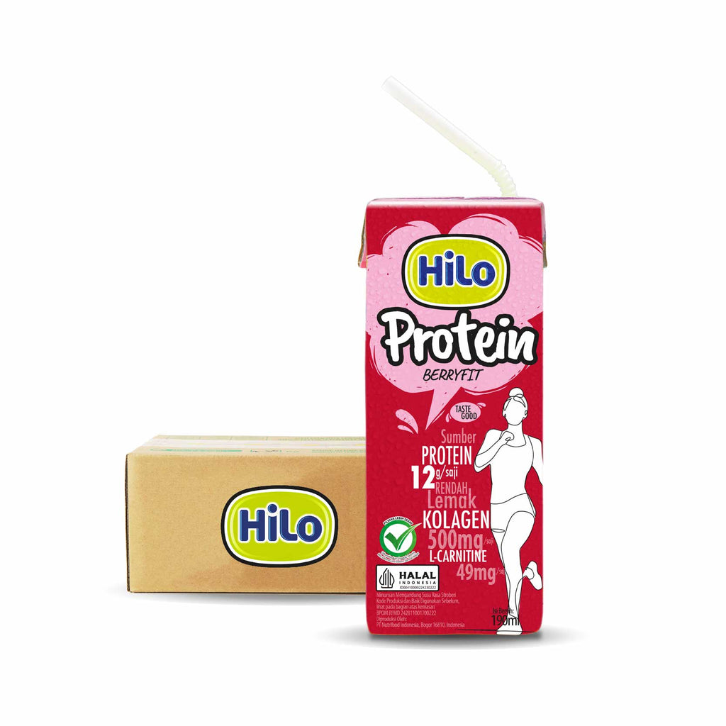 HiLo Ready to Drink Protein Berryfit 190ml (24pcs) – Nutrimart