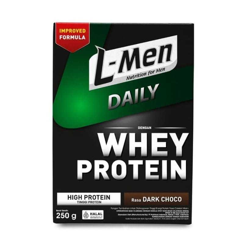 L-Men Daily Dark Chocolate 250g - 12g Whey Protein – Nutrimart