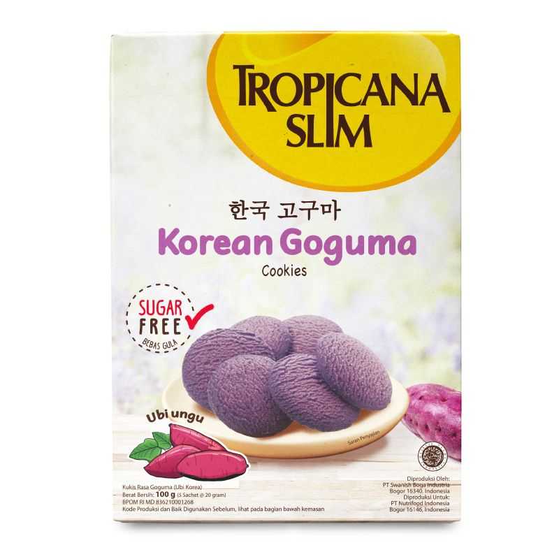 Tropicana Slim Korean Goguma Cookies (5 Sch) – Nutrimart